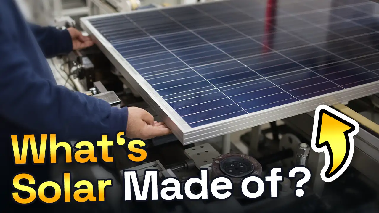 Solar cells are made of store