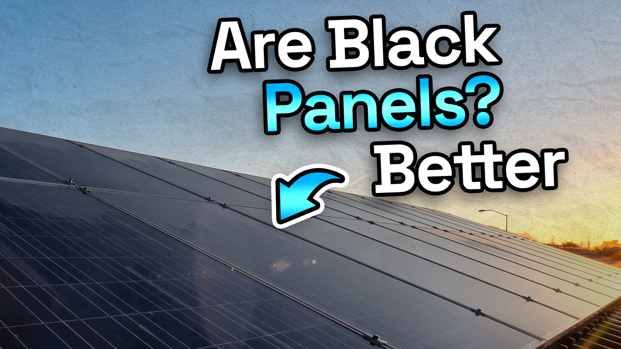 Black solar panels? - Your Energy Answers