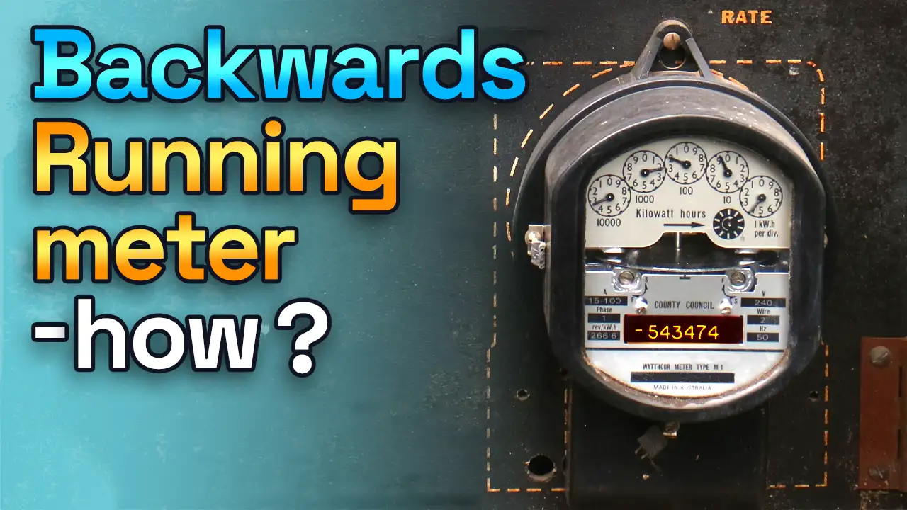 What To Do If Your Electricity Meter Runs Backwards? - Your Energy Answers