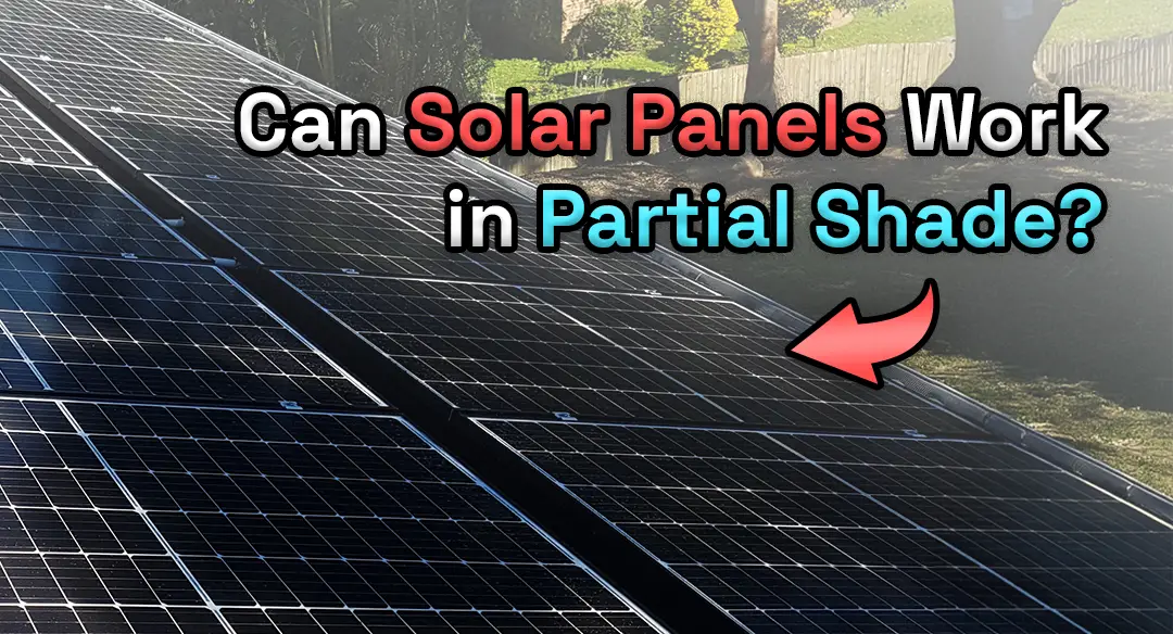 Can Solar Panels Work Eﬃciently With Partial Shading From Trees or ...